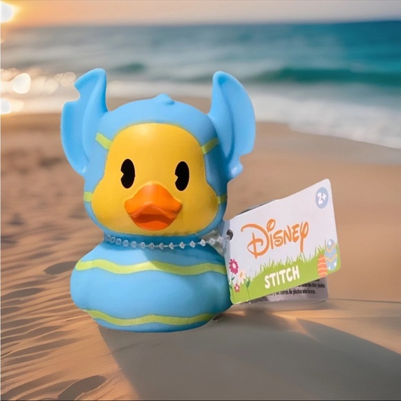Disney | Toys | Disney Stitch Rubber Duck 25 Brand New Ducky From Lilo ...